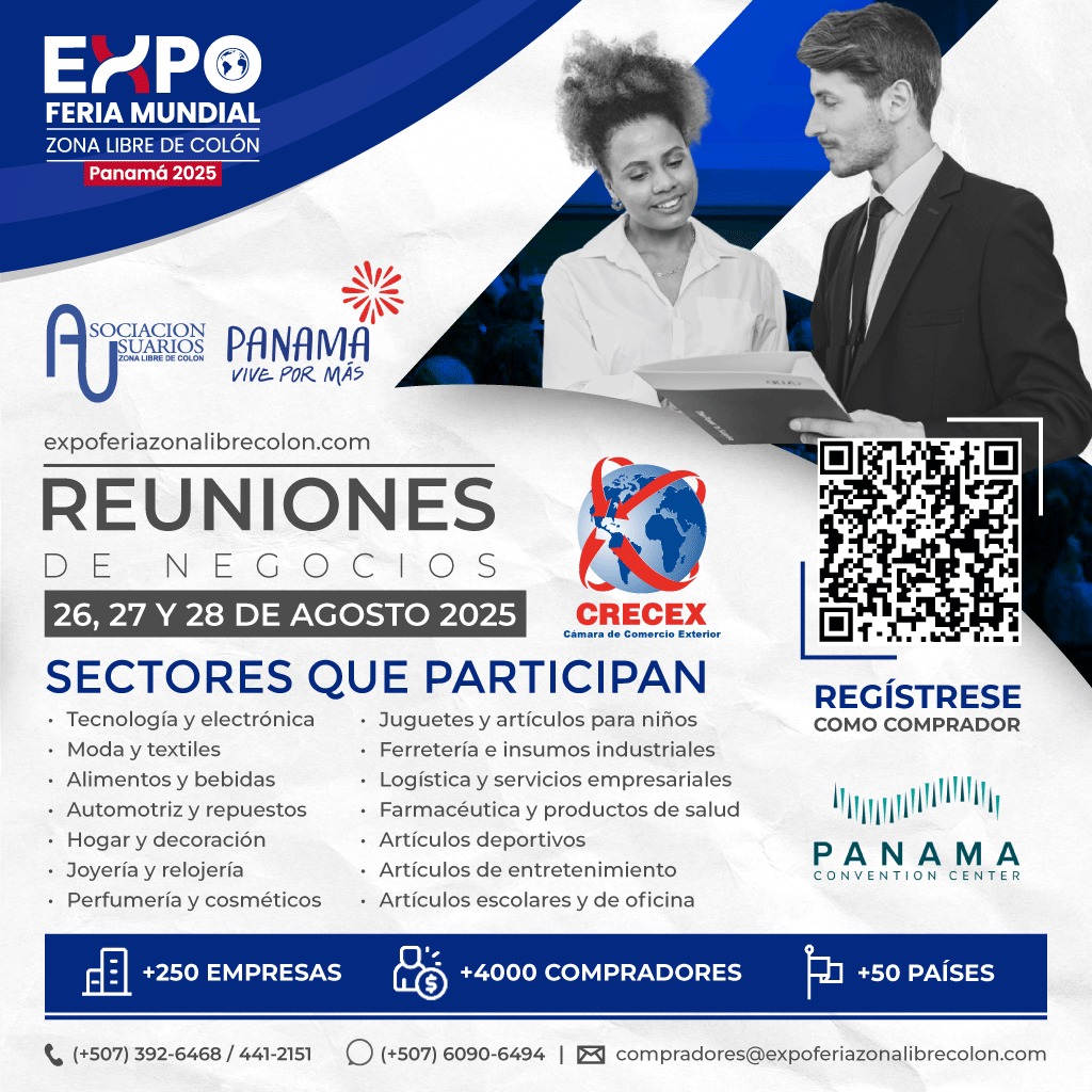 EXPO FERIA MUNDIAL ZONA LIBRE DE COLON PANAMA 2025 – Cámara de Comercio ...